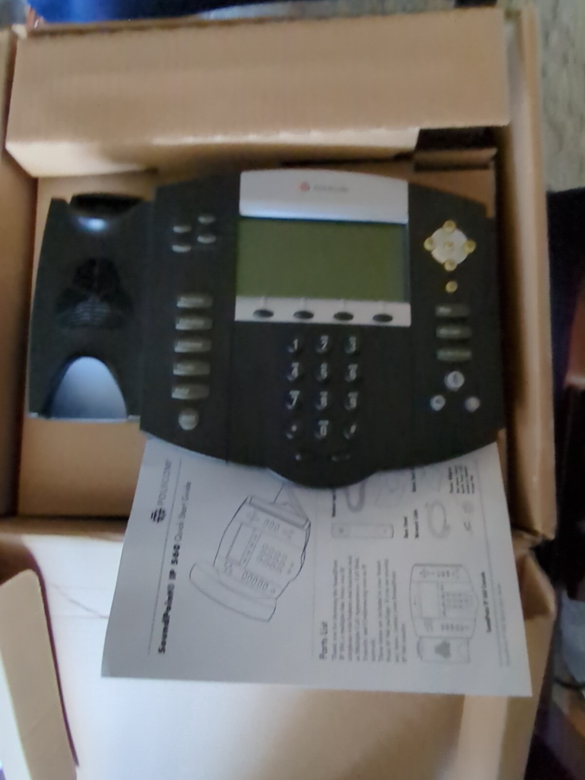 Polycom SoundPoint Ip560 SIP Phone 2201-12560-001 IP 560 Display for sale online | eBay