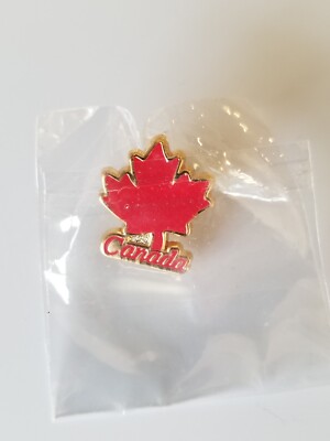 CANADA MAPLE LEAF SOUVENIR PIN. | eBay