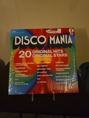 DISCO MANIA 20 Original Hits / Stars TU2410 LP Vinyl K Tel 1978 *NM/NM ...