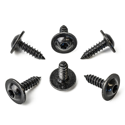 6X Universal Metal Torx Socket Screw T25 M5 In Black | 90775001 | eBay
