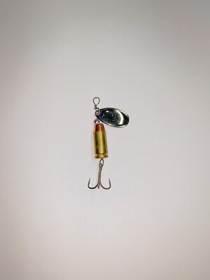 Handmade Bullet Spinner Fishing Lure | eBay