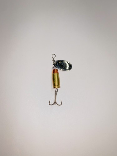 Handmade Bullet Spinner Fishing Lure | eBay