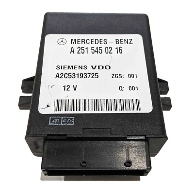 OEM Rear Axle Self LEveling Control Module Mercedes-Benz W211 V251 ...