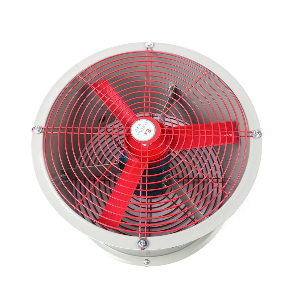 16"Explosion-proof Axial Exhaust Fan 1450rpm Spray Booth Paint Fumes ...