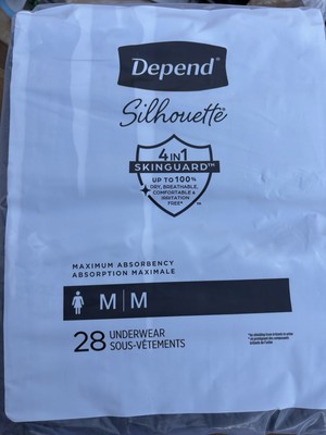 Depends Silhouette For Women Size Medium | eBay