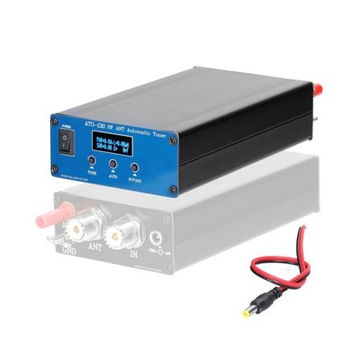 ATU-130 Antenna Tuner, 1.8-50MHz HAM Radio Antenna Tuner, 200W Micro ...