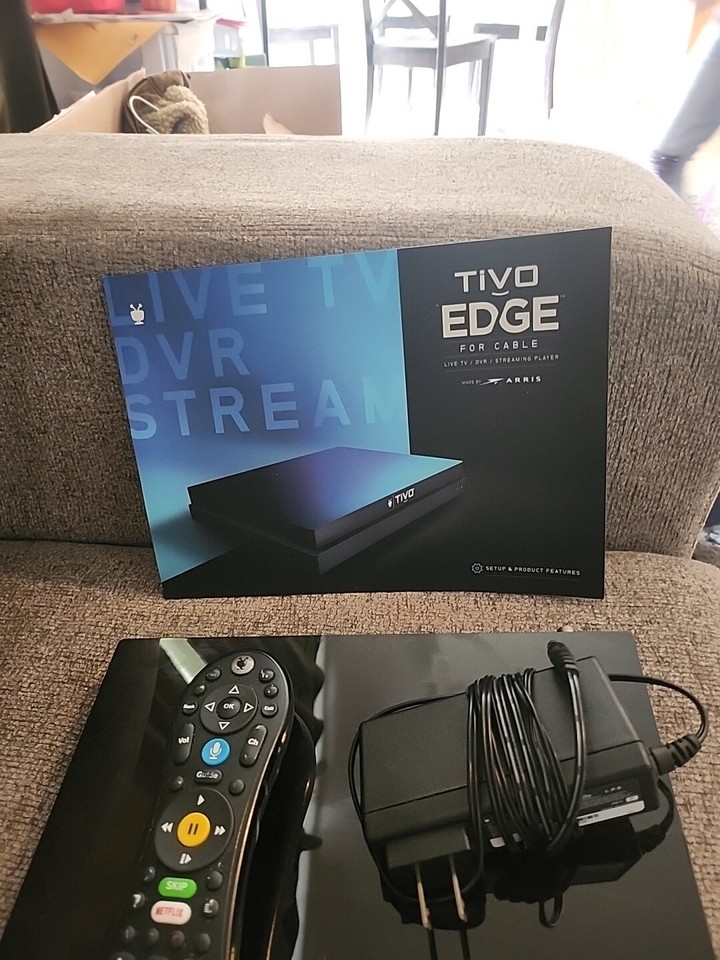 TiVo Edge for Cable 4K UHD Dolby Vision/Atmos Media Player - Black ...