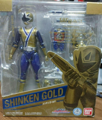 Power Rangers Samurai Sentai Shinkenger Shinken Gold S.H.Figuarts ...