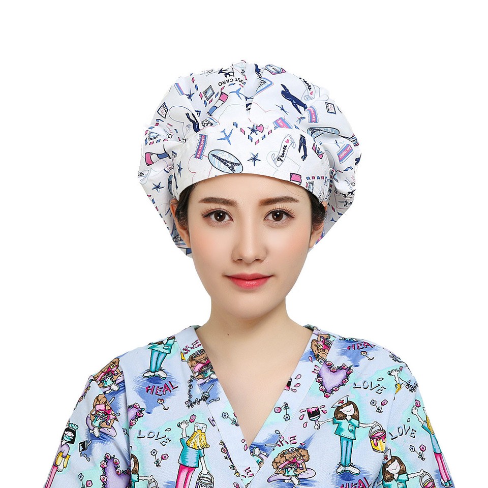 Women Men Unisex Working One Size Colorful Printed Hat/Cap New ...
