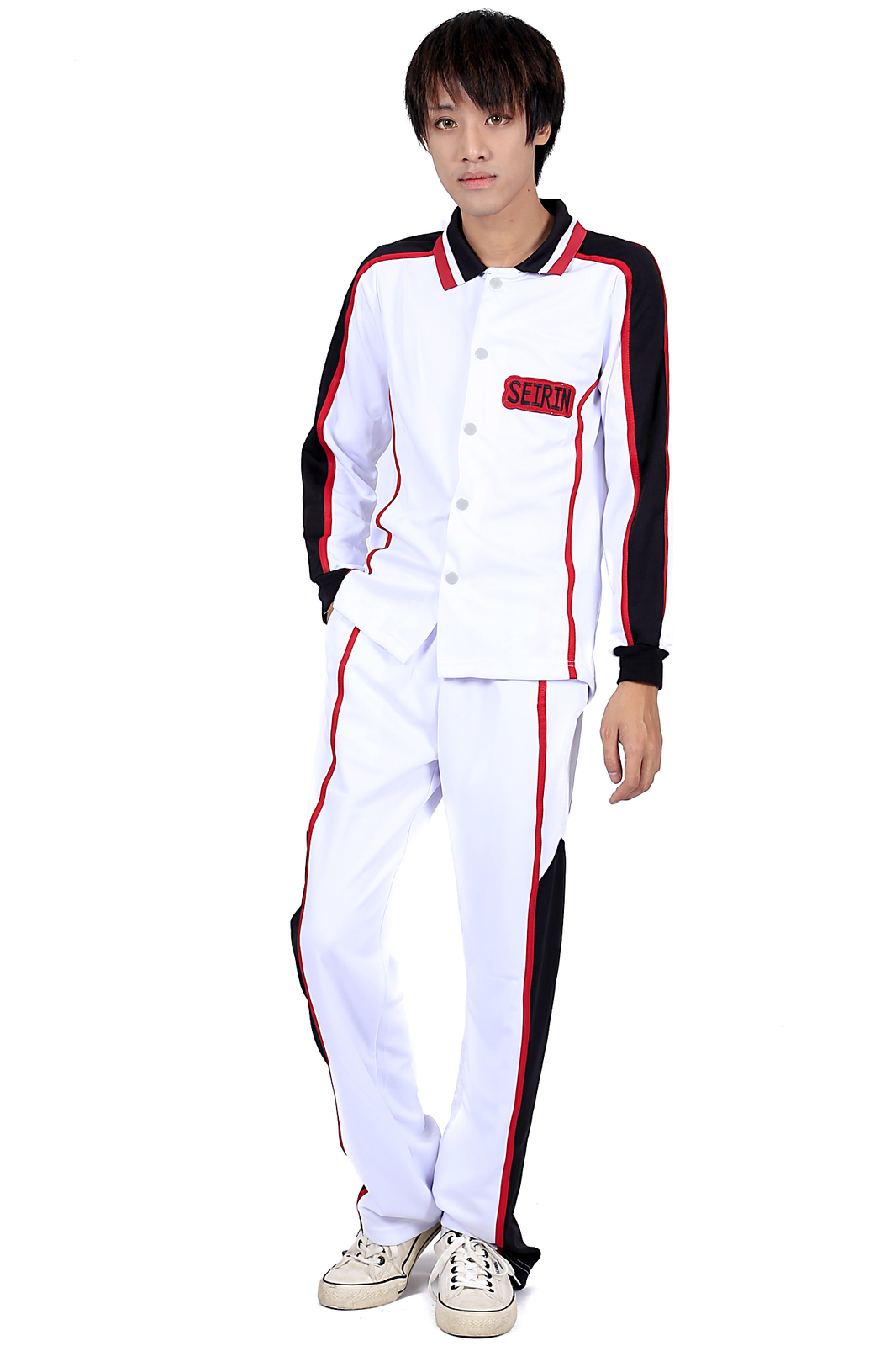 Kuroko no Basket Cosplay Costume Seirin High School Long Sleeve Sport ...