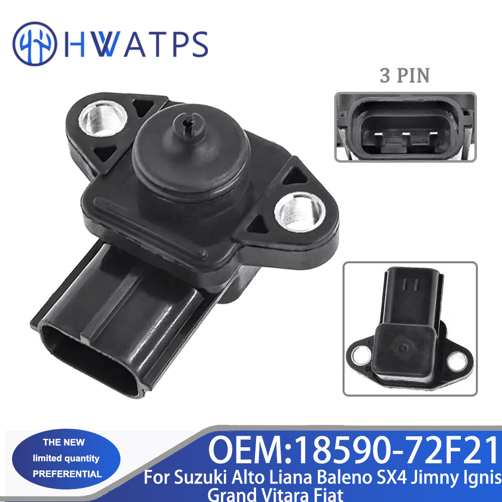 18590-72F21 MAP Sensor For Suzuki Alto Liana Baleno SX4 Jimny Ignis ...