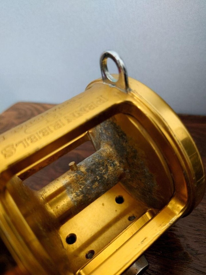 Penn International II 12T RH 4.1:1 Gold 34oz Used Baitcast Reel Fishing ...