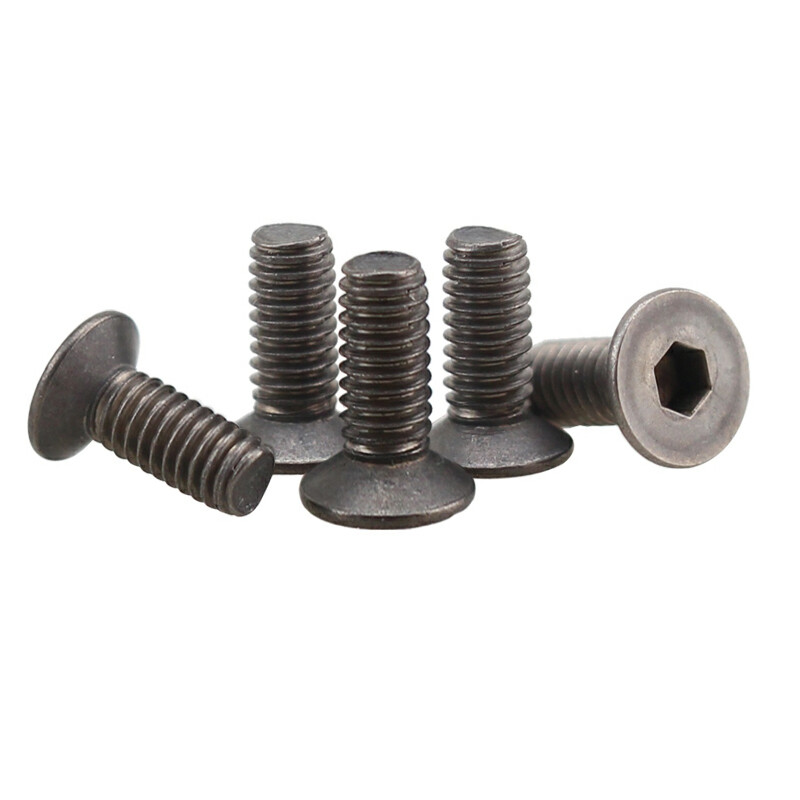 M2 - M4 Titanium Alloy Socket Cap Button Countersunk CSK Head Bolts ...