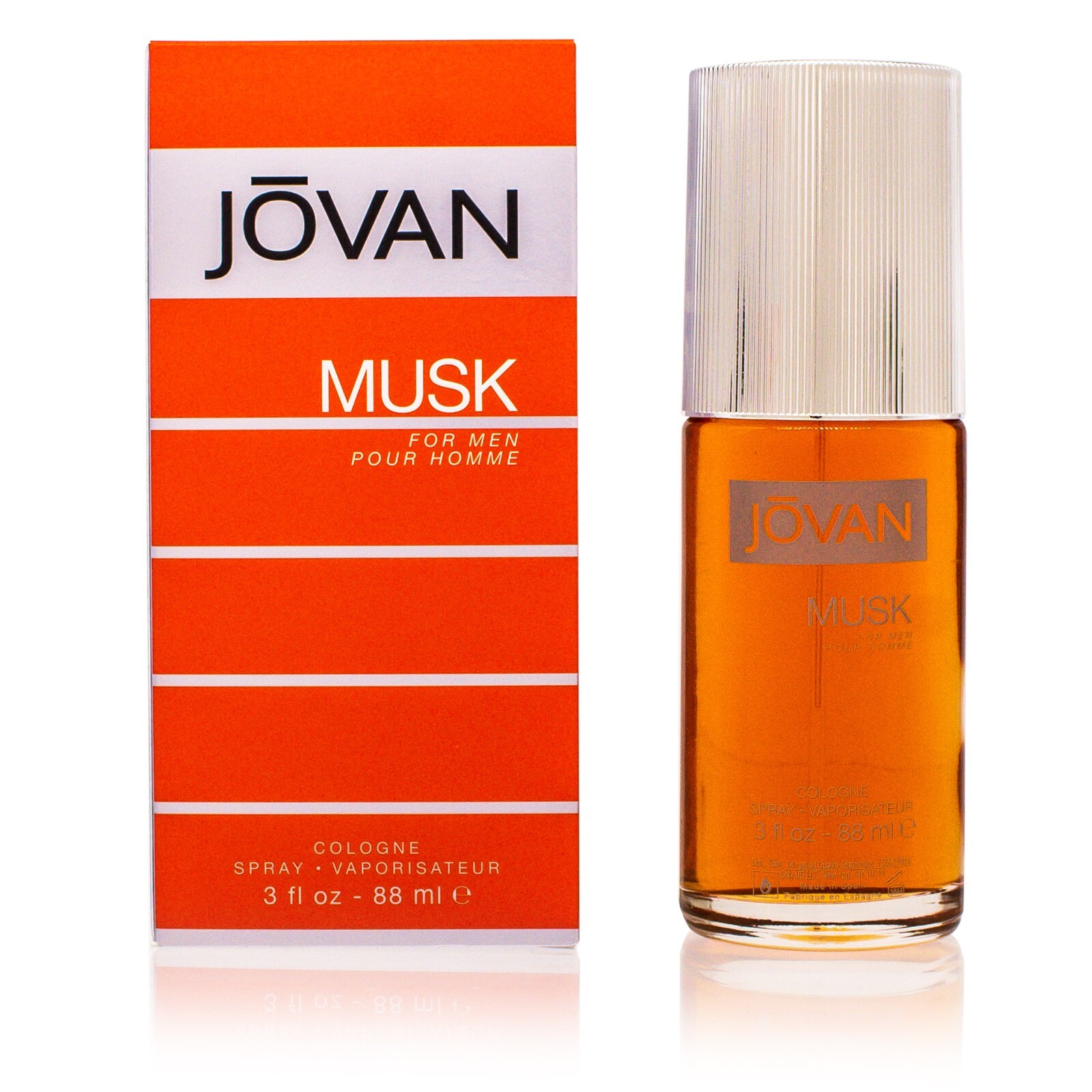 JOVAN MUSK BY JOVAN COLOGNE SPRAY 3.0 OZ FOR MEN NEW IN BOX 35017009029 ...
