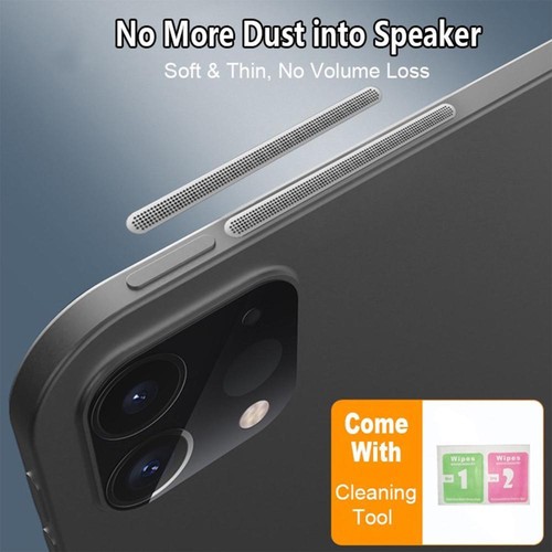 Film Speakers Sticker Dust-Proof Protector For iPad Pro 2021 12.9 11 12 ...