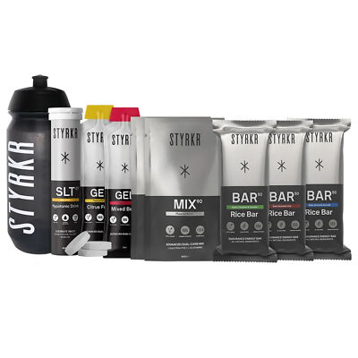 Styrkr Training 2 Day Pack - Includes Bars, Gels, Hydration Mix & Drink ...