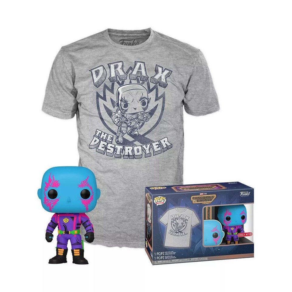 POP! Collectors Box Guardians of the Galaxy Volume 3 Drax POP & Tee L ...