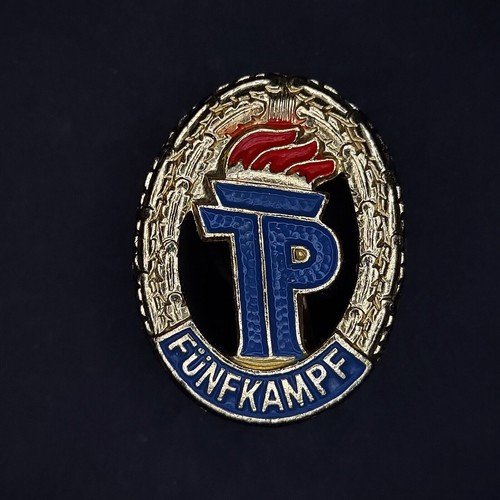 Vintage East Germany Pin Badge JP Young Pioneers Pentathlon DDR Z001 | eBay