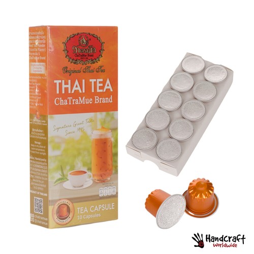 ChaTraMue Thai Milk Tea Use for Nespresso Capsule Original Flavored (10 Capsule) | eBay