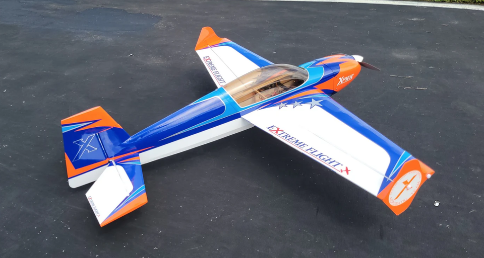 Extreme Flight Xtra 300 EXP 48" - Composite Carbon Plywood Airframe RC ...