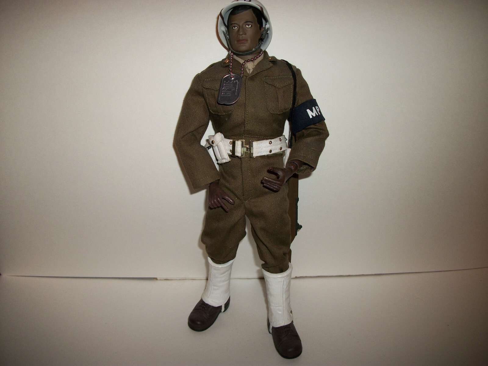 GI Joe 60s/70's Style Custom Painted Head Modern M.P. Military Police ...