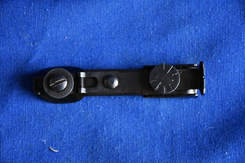 Vtg Mossberg 42M 146 B .22 Rifle rear sight wheel style wards 14M 495 ...