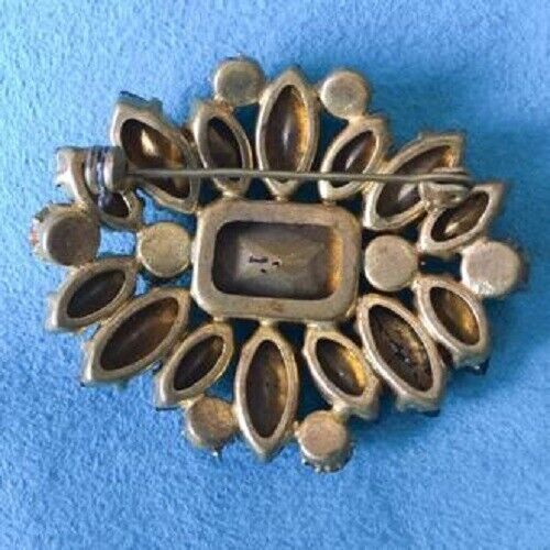 Broche Tchèque Tchécoslovaquie vintage Bijouterie d5499 | eBay