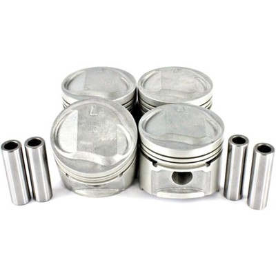 P114 DNJ Pistons Set of 4 for Mitsubishi Eclipse Eagle Talon Plymouth ...