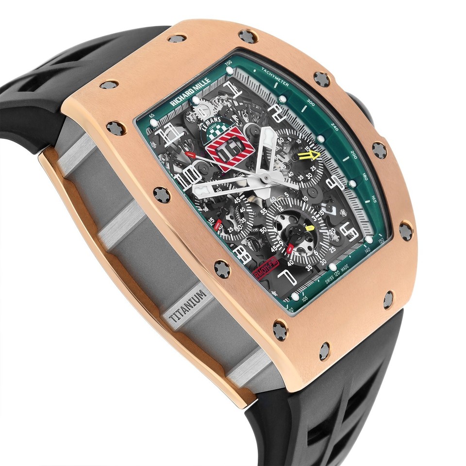 Richard Mille RM 011 RM011 AJ RG Felipe Massa Edition Rose Gold and ...