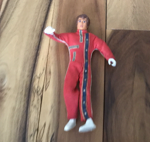Vtg 1972 Evel Knievel Red Racing Toy Figure 1970's Ideal Motorcycle ...
