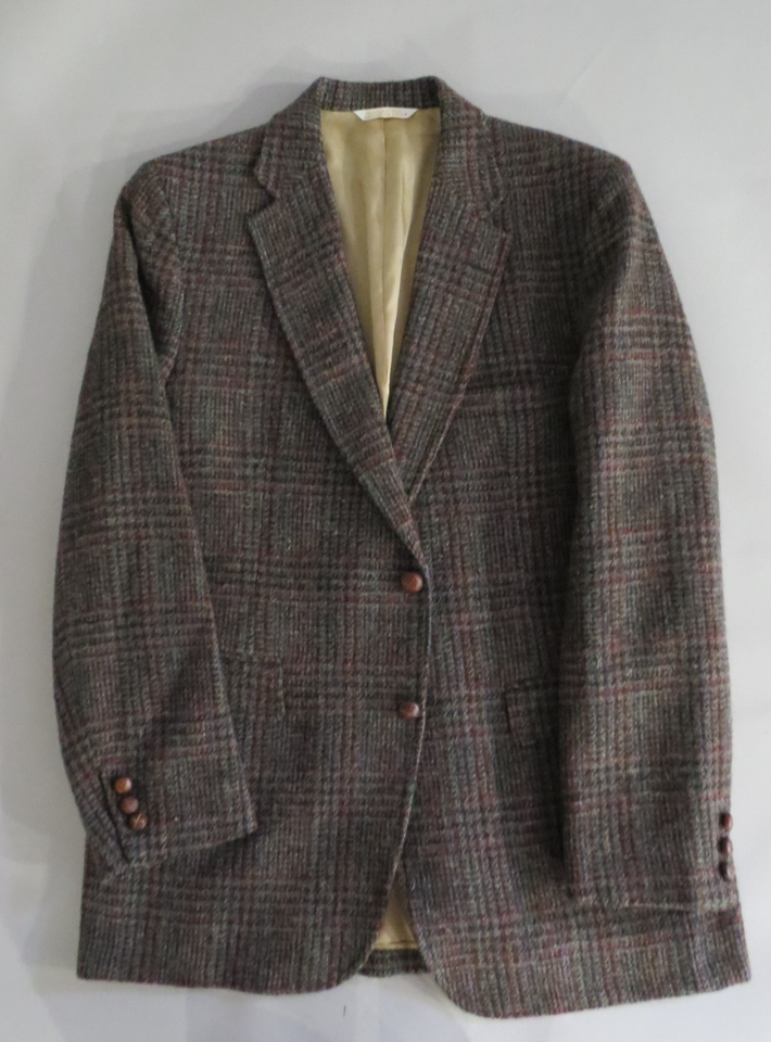 VTG John Christie Donegal Mist J press style Woven In Ireland sport ...