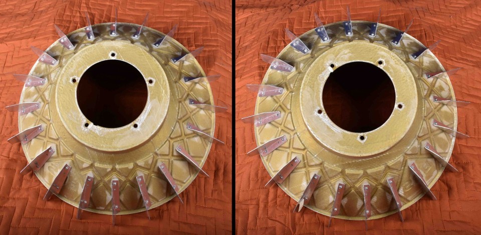 Porsche 935 K3 BBS E57 Wheel Fans for 19" Rear Wheels genuine | eBay