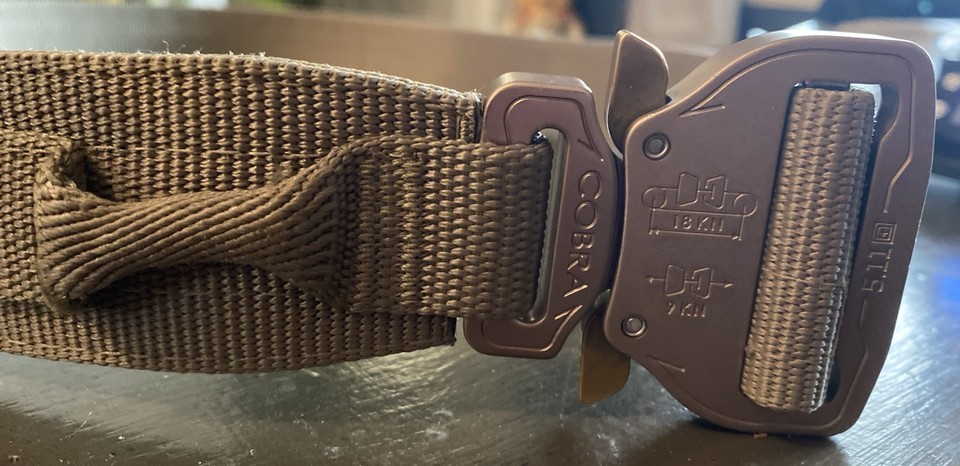 5.11 Cobra Assaulters Sandstone Belt Model 59569 Duty Military Quick ...