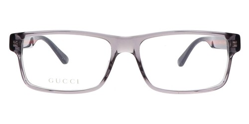 Gucci GG0752O Eyeglasses Men Blue Rectangle 56mm New 100% Authentic | eBay