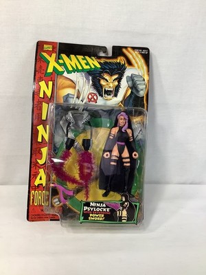 ToyBiz Marvel X-Men Ninja Force Ninja Psylocke 1996 5" Vintage Action ...