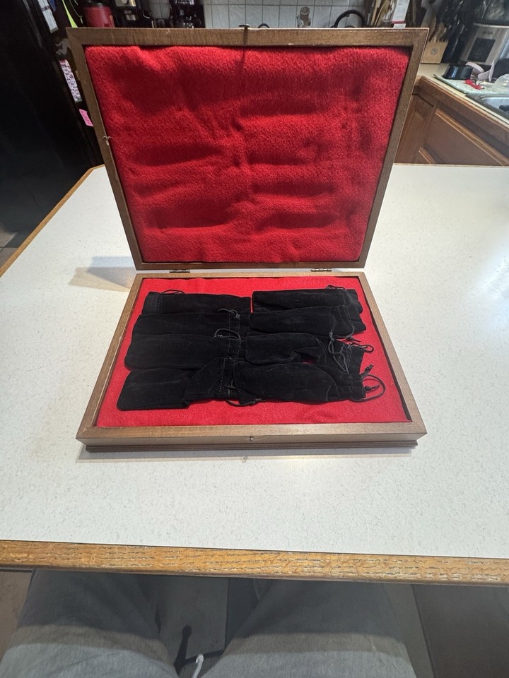 1977 Case XX Blue Scroll set | eBay