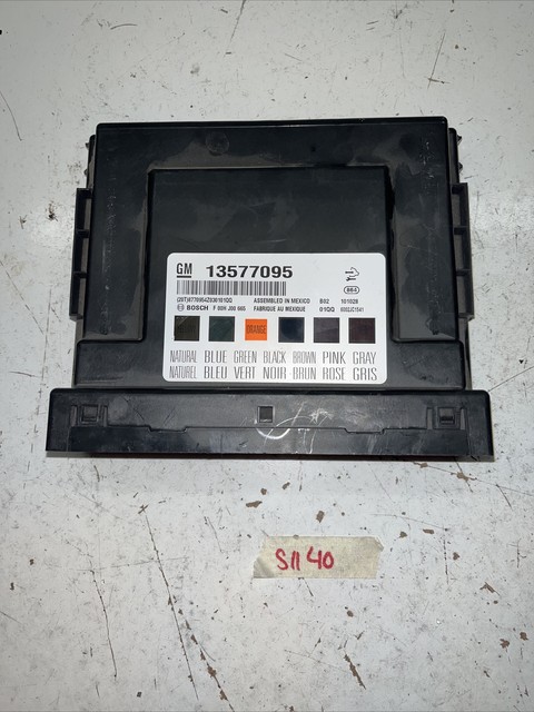 2011-2013 Chevrolet Chevy Cruze Body Control Module BCM Computer ...