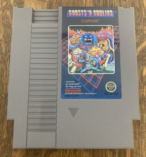 Ghosts 'n Goblins Nes Nintendo Entertainment System 1986 Tested ...