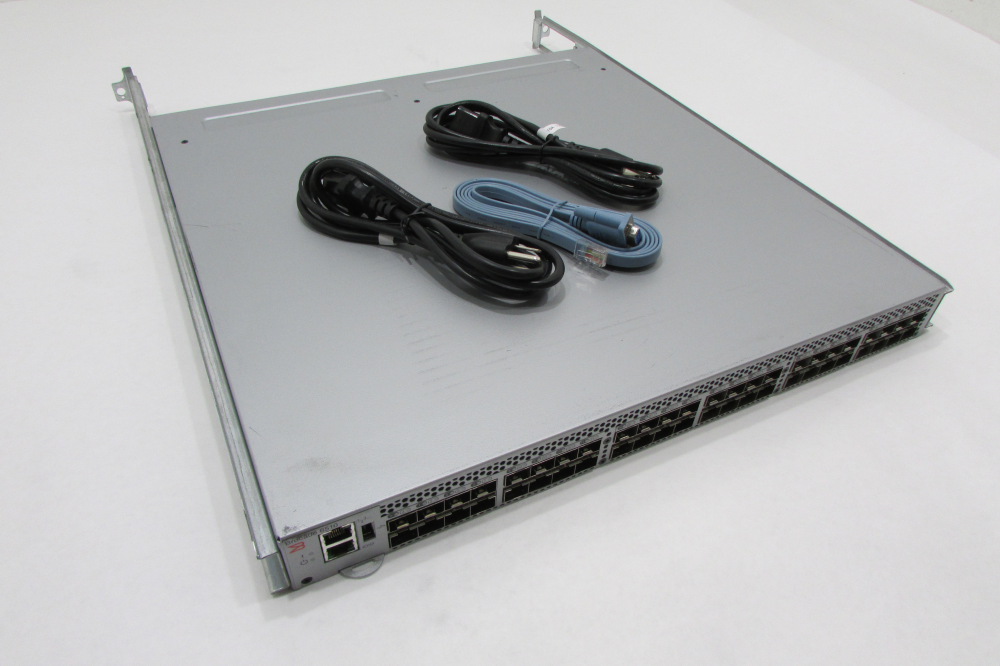 Brocade EMC DS-6510B 24-Active Ports Dual AC BR-6510-24 Fiber Channel ...