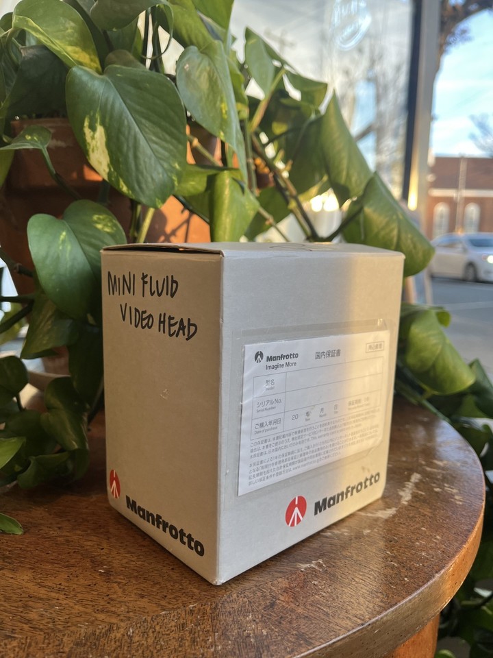 Manfrotto 700RC2 Mini Video Fluid Head For Tripod/Camera | eBay