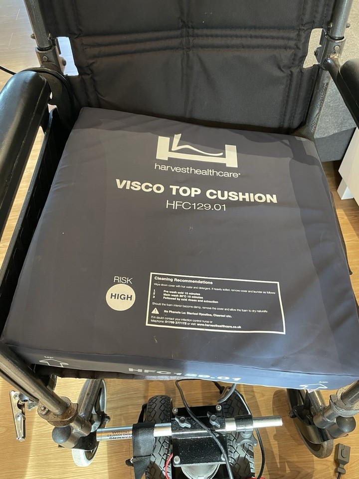 TGA Wheelchair Power pack Duo Twin Wheel With Wheelchair +Top Cushion ...