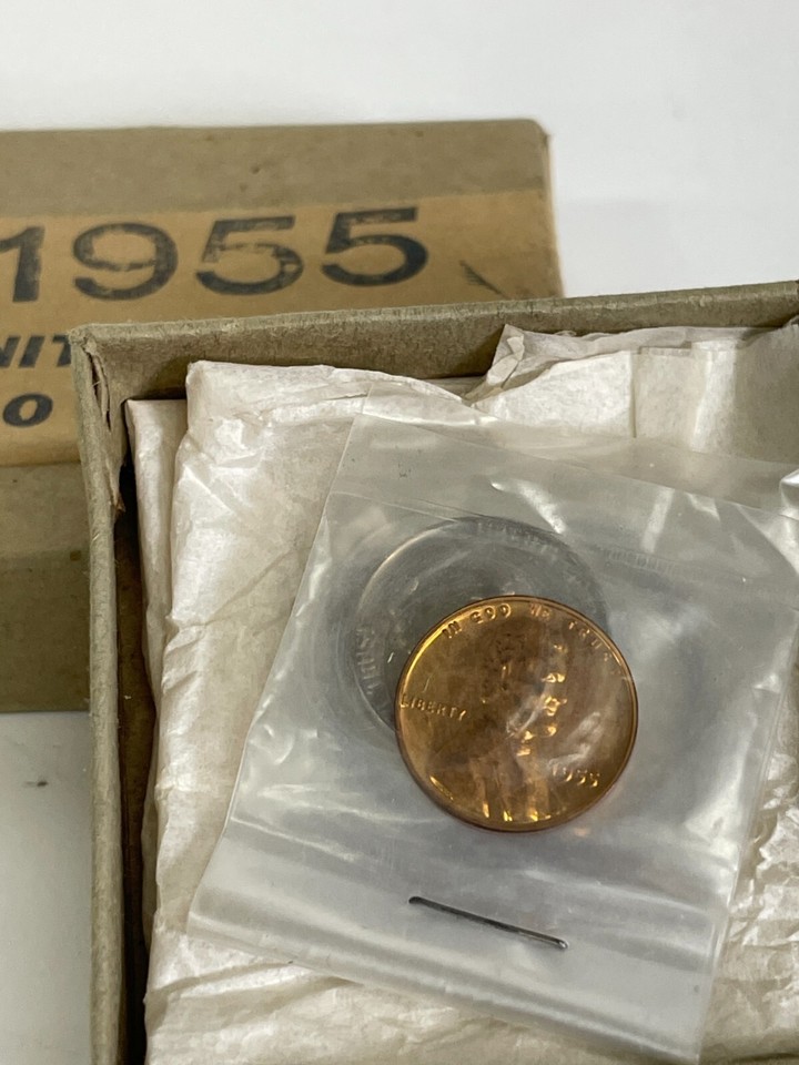 1955 United States Proof Coin Set in Original Box | eBay