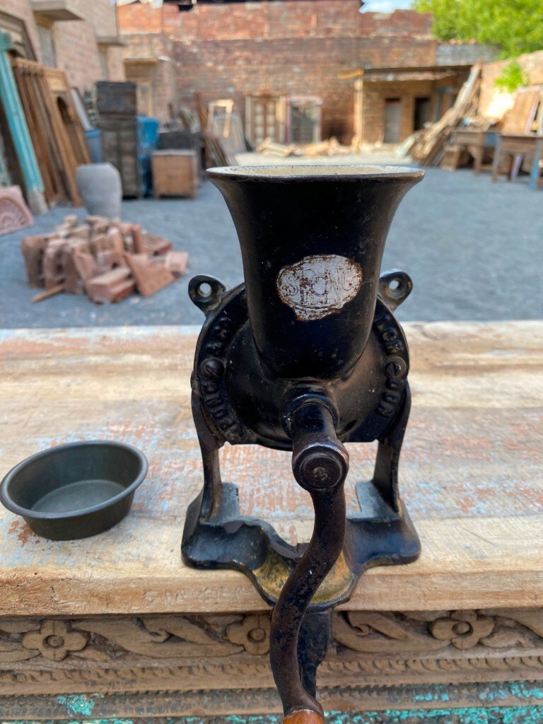 Antique Old Spong & Co. Ltd. - Antique Hand Coffee grinder, Douwe ...