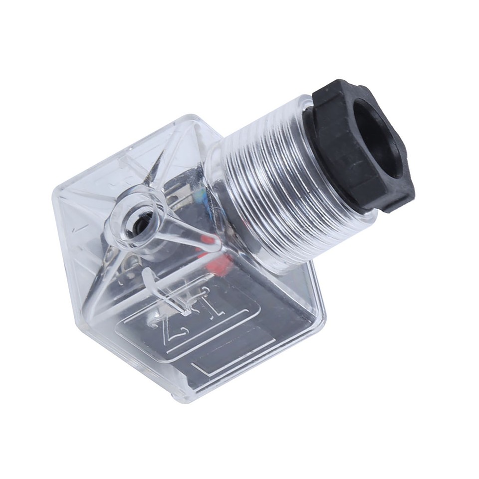 5Pcs Solenoid Valve Coil 4 Pin Plug Connector Voltage Accessories DC24V ...