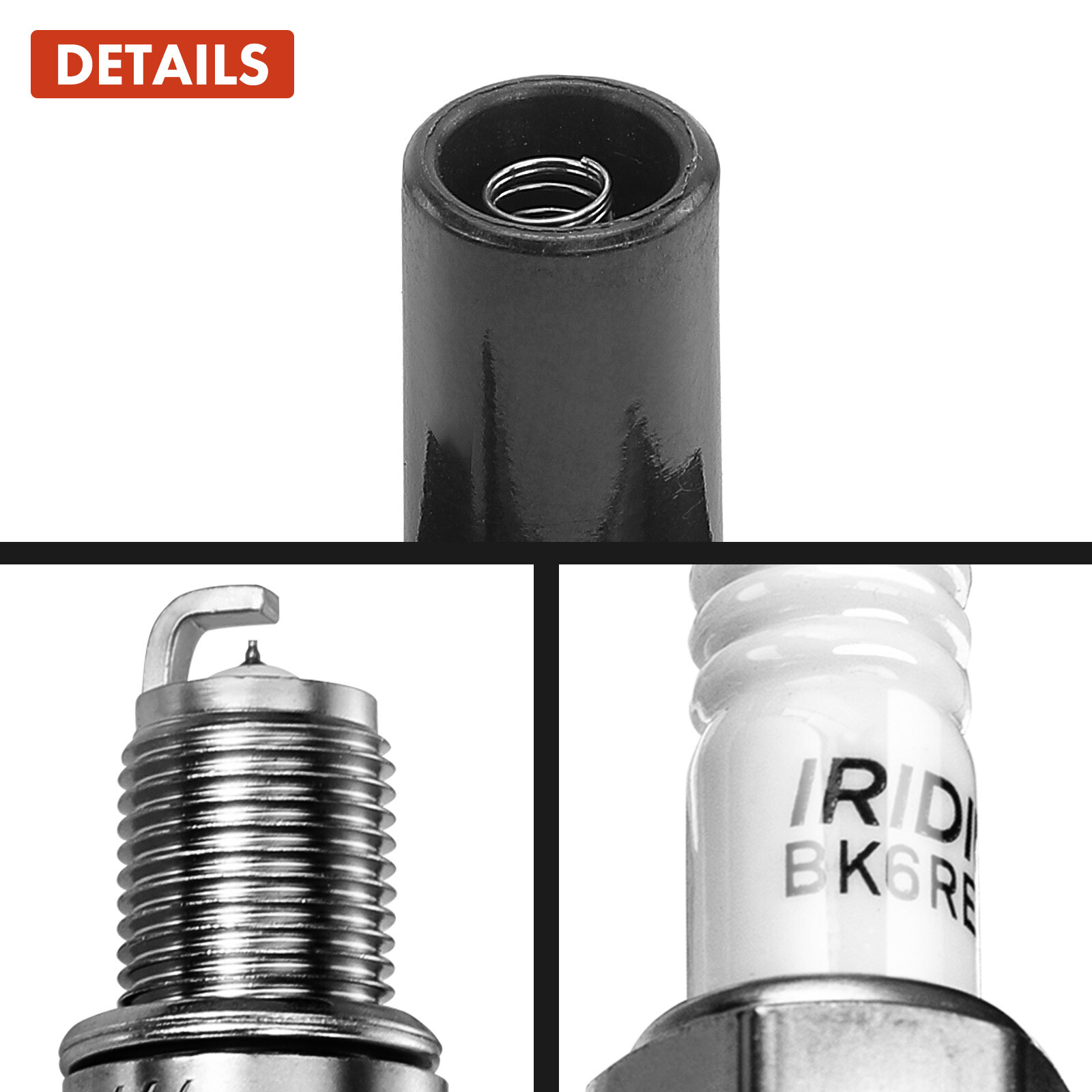 Ignition Coil & 6x Spark Plugs for Nissan Pathfinder R50 Navara D22 3 ...