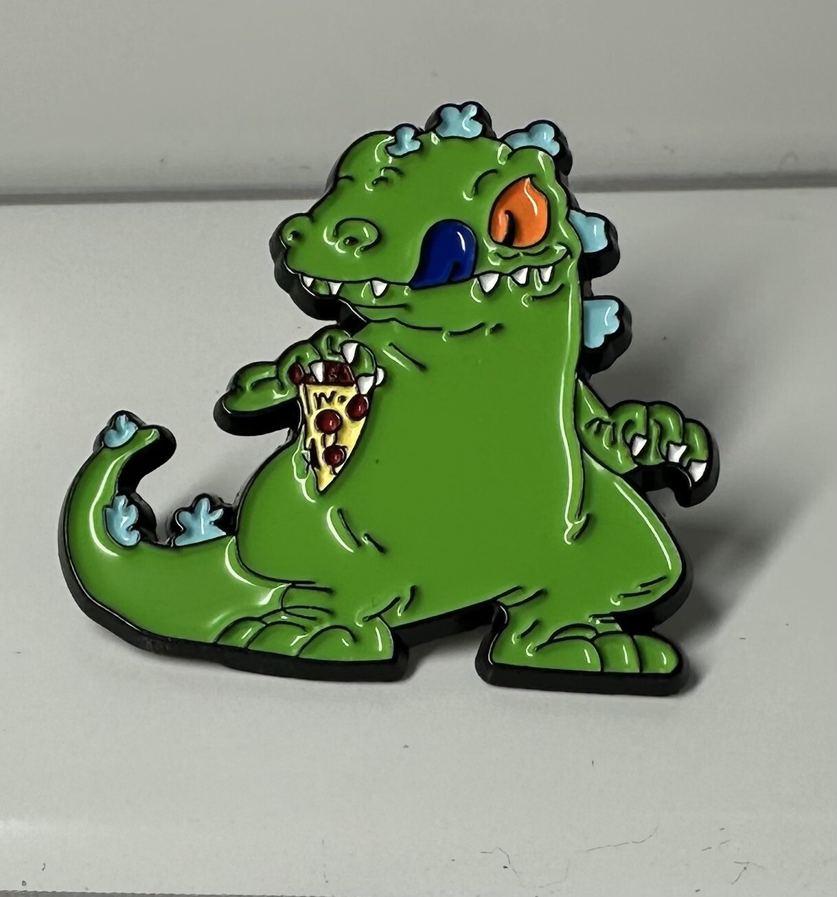 New Pin Rugrats Reptar Enamel Nickelodeon Cute Dinosaur Cartoon Pin ...