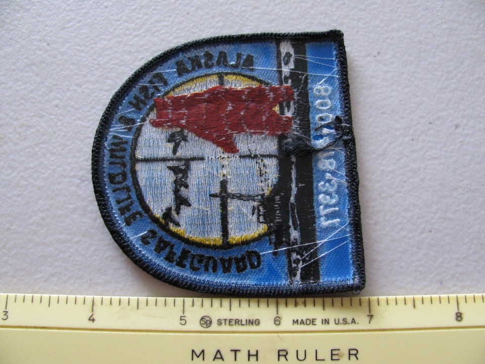 ALASKA FISH & WILDLIFE SAFEGUARD COLORED JACKET PATCH ~NICE~ | eBay
