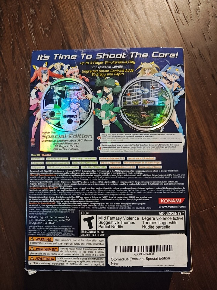 Otomedius Excellent -- Special Edition (Microsoft Xbox 360, 2011 ...