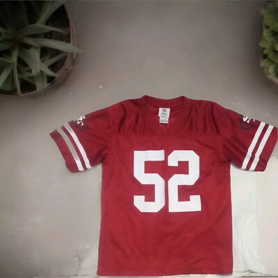 Patrick Willis Jersey Official NFL #52 San Francisco 49ers Red Youth ...