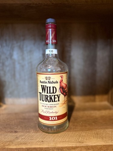 2000 Austin Nichols Wild Turkey 101 Bottle with Cork - Empty, Vintage | eBay